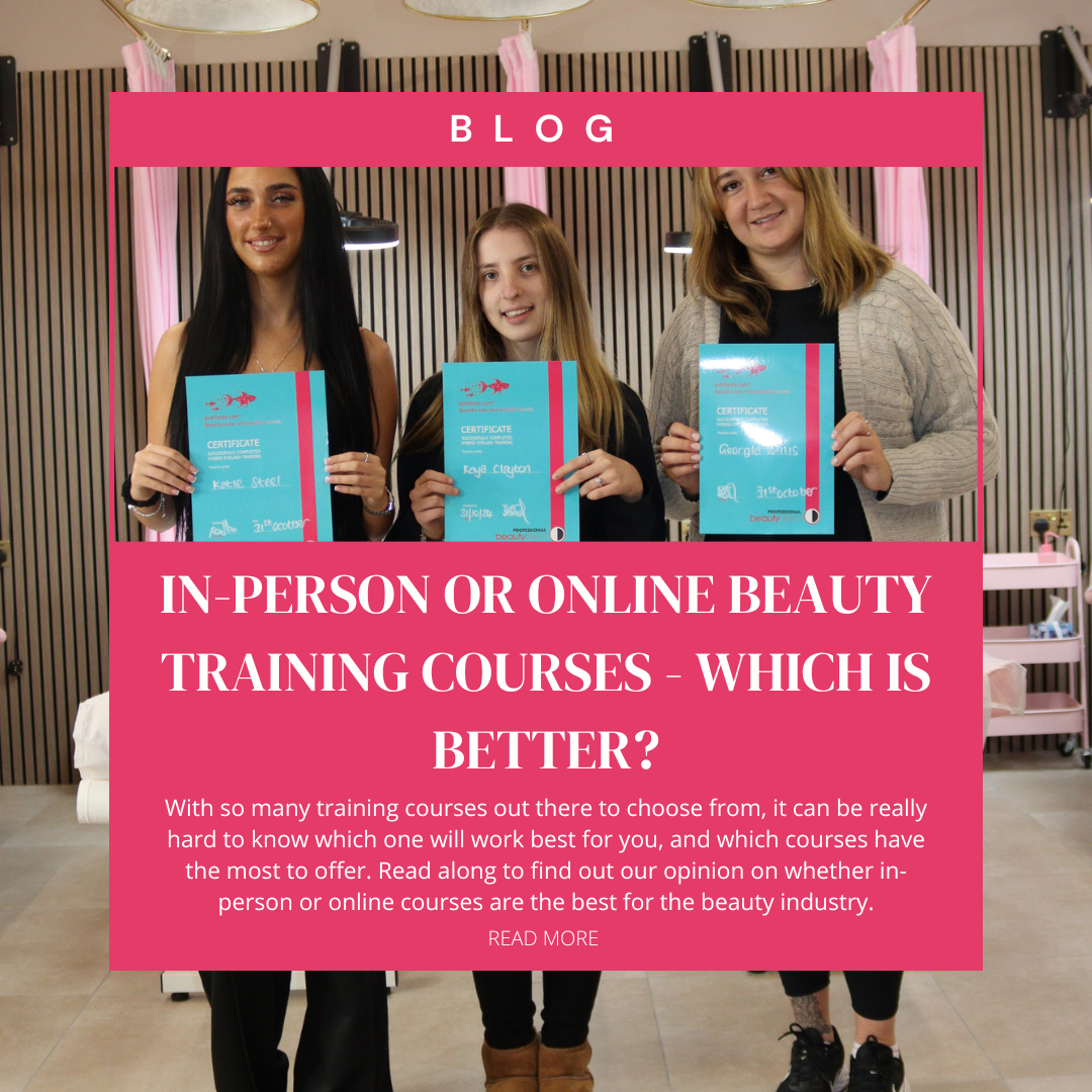 In-Person or Online Beauty Training Courses - Which is Better ...